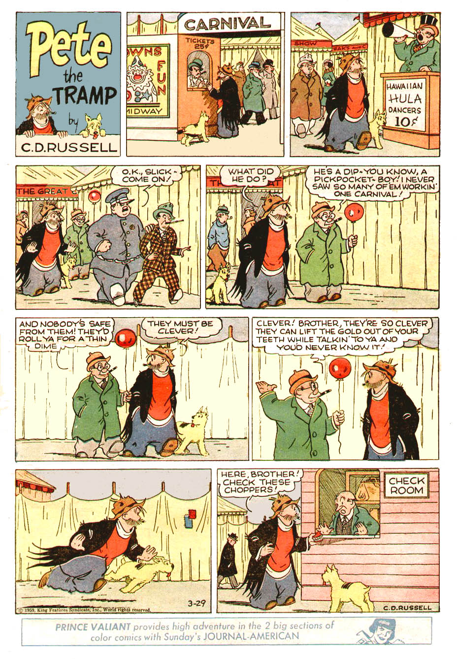 The Saturday Comics: Pete the Tramp | Mr. Blog's Tepid Ride