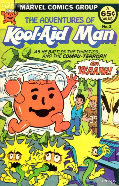The Saturday Comics: Kool-Aid Man | Mr. Blog's Tepid Ride