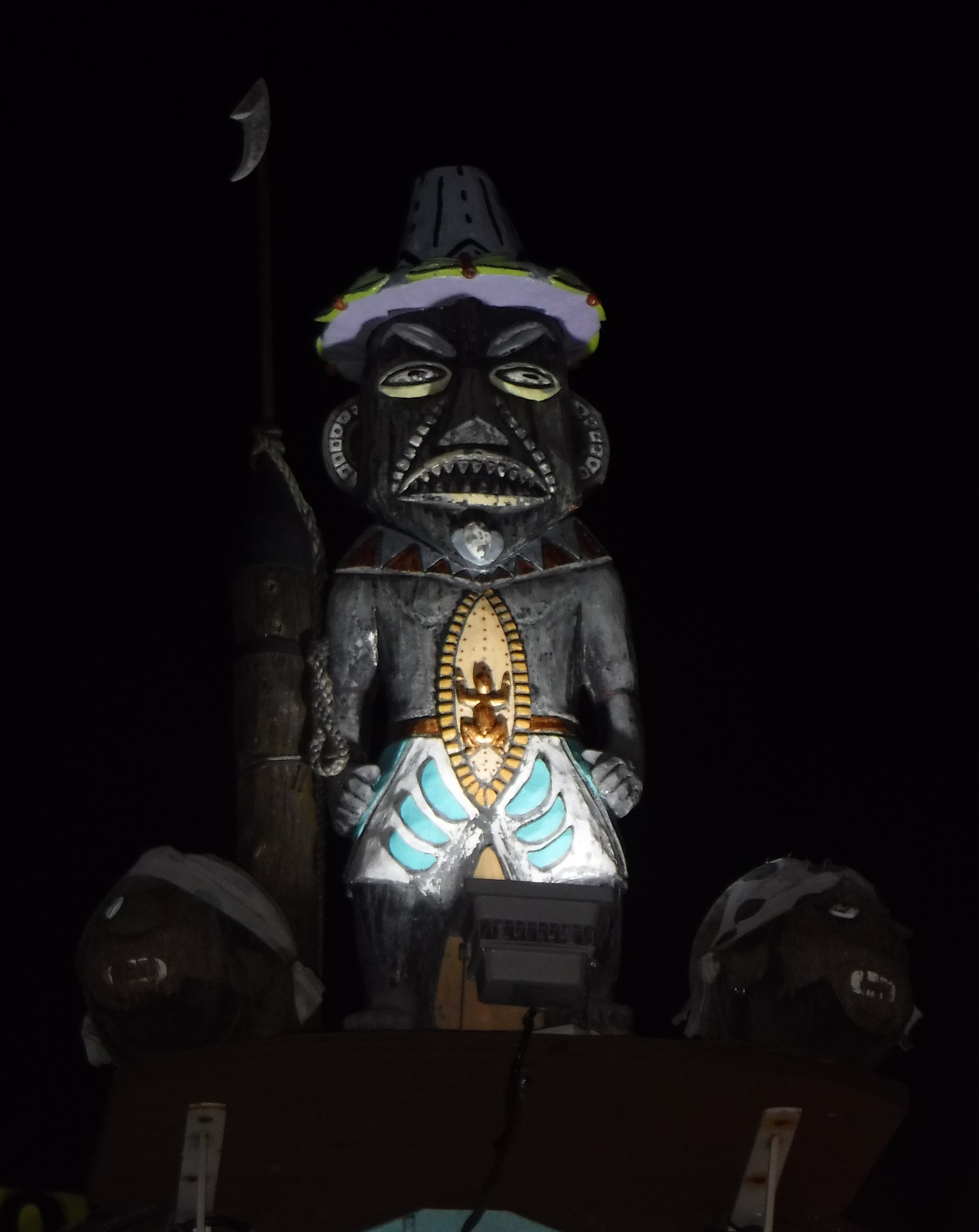 The Angry Tiki God | Mr. Blog's Tepid Ride